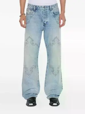 Ksubi Embroidered Jeans For Men
