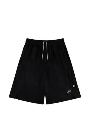 AREA Logo-embroidered Knee-length Shorts