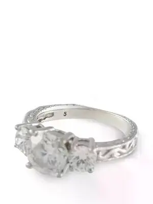 LB EXCLUSIVE 1.90 Carat Diamond Ring In 18k White Gold