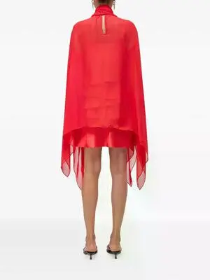 BLUGIRL Georgette Sheer Mini Dress