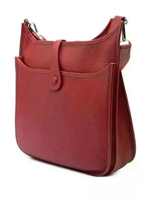Hermès 2006 Clemence Evelyne Ii Pm Bag - Red