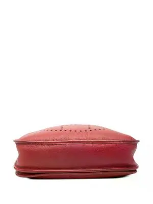 Hermès 2006 Clemence Evelyne Ii Pm Bag - Red