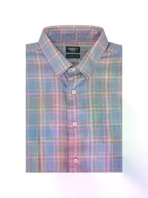 Faherty Brand Movement Check-print Shirt