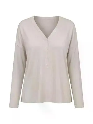 KANGRA Dropped-shoulder V-neck Sweater