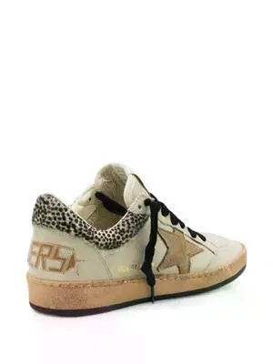 GOLDEN GOOSE Ball Star Leopard Print Sneakers