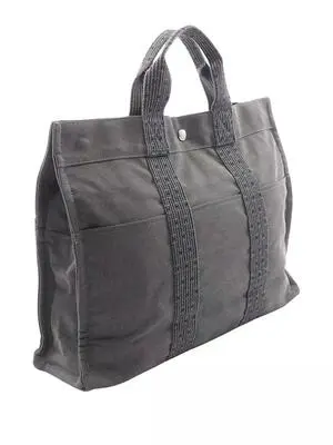 Hermès Canvas Herline Mm Tote Bag
