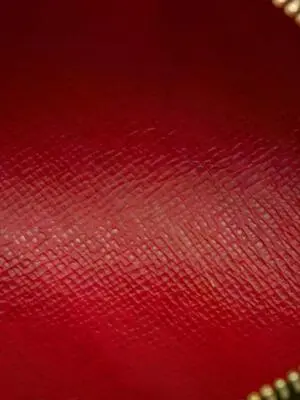 LOUIS VUITTON Damier Ebene Papillon Pochette Handbag - Brown