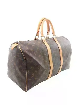 LOUIS VUITTON Monogram Keepall 45 Travel Bag