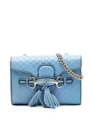 Gucci Emily Crossbody Bag - Blue