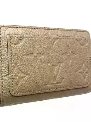 LOUIS VUITTON 2021-2025 Monogram Empreinte Clea Wallet Small Wallets - Neutrals