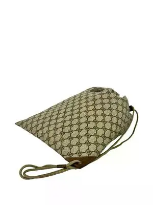 Gucci Gg Supreme Canvas Drawstring Backpack
