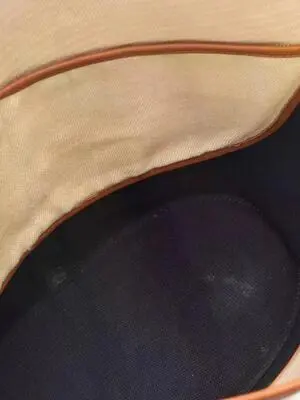 Loewe Anagram Canvas And Leather Hobo Bag - Neutrals