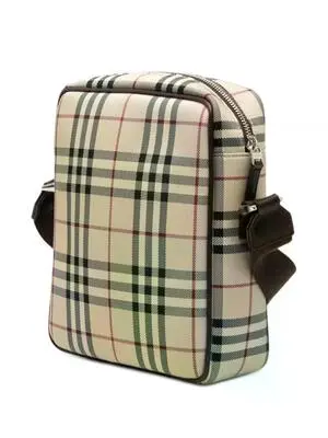 Burberry House Check Canvas Crossbody Bag
