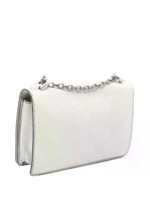 Dior Leather Mosaic Shoulder Bag - Neutrals