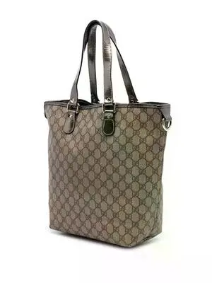 Gucci Gg Supreme Joy Tote Satchel - Neutrals