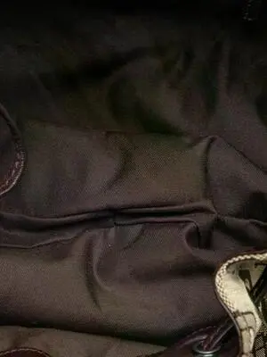 Gucci Horsebit Canvas Hobo Shoulder Bag