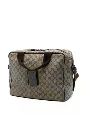 Gucci Gg Supreme Interlocking G Briefcase