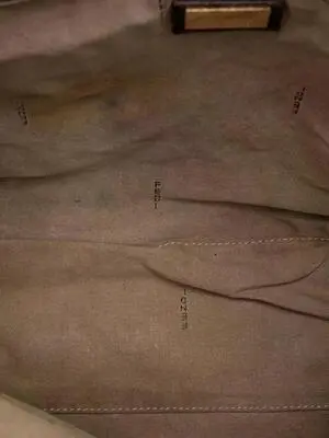 Fendi Zucchino Canvas Tote Bag