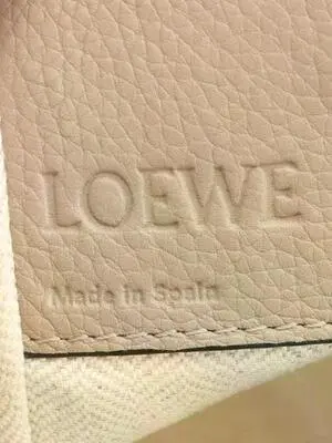 Loewe Small Grained Calfskin Hammock Bag Satchel - Neutrals