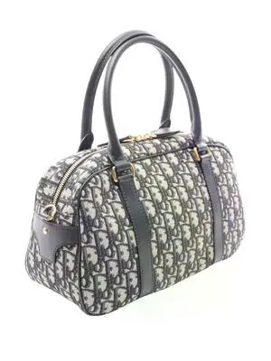Dior D-vibe Bowling Bag Satchel - Neutrals