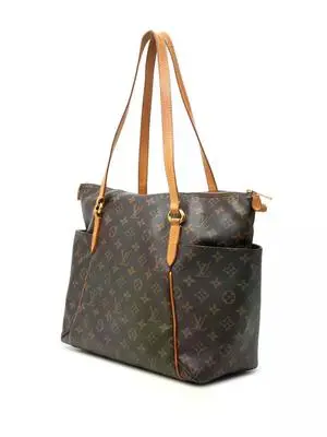 LOUIS VUITTON Monogram Totally Mm Tote Bag - Brown