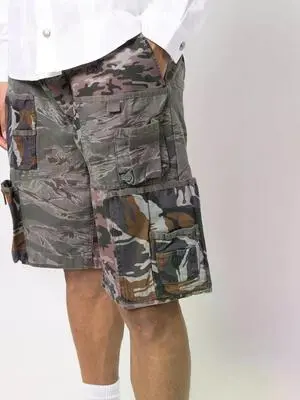 DIESEL® Camouflage Print Bermuda Shorts