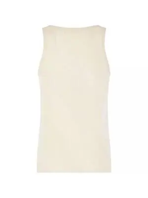 Co Ribbed Knit Silk-blend Top