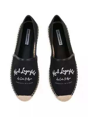 Karl Lagerfeld Braided Sole Espadrilles