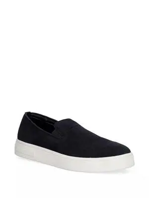 Armani Exchange Suede Slip-on Sneakers