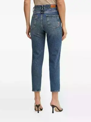 Armani Exchange Logo Patch Jeans