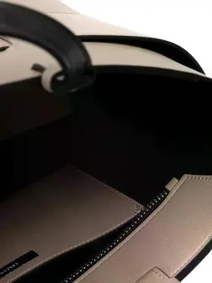 Armani Exchange Logo-plaque Buckled Tote Bag