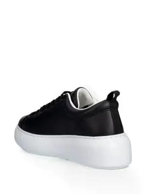 Armani Exchange Logo-print Platform Sneakers