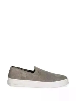 Armani Exchange Logo-embossed Slip-on Sneakers