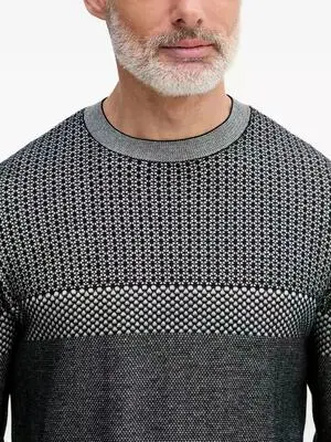 Armani Exchange Geometric Pattern Sweater