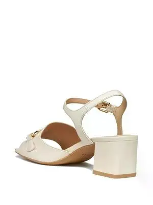 Geox Horsebit Detail Buckled Sandals - Neutrals