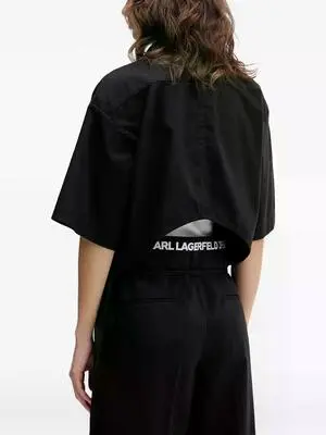 Karl Lagerfeld Cropped Shirt