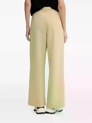 Karl Lagerfeld Logo Print Wide Leg Track Pants