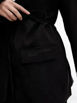 Karl Lagerfeld Tie-waist Blazer