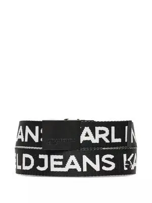 Karl Lagerfeld Engraved Belts For Women