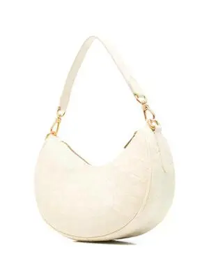 Lacoste Monogram Crescent Shoulder Bag