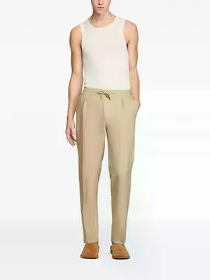 Sandro Pleated Straight-leg Trousers