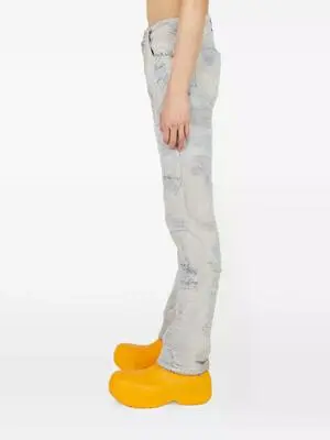 NOTSONORMAL Distressed Five-pocket Jeans