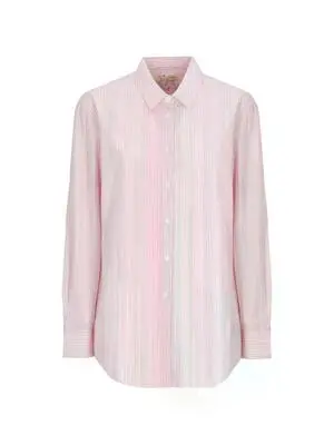 MC2 SAINT BARTH Striped Cotton Shirt