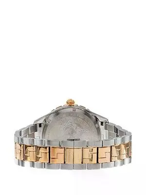 Versace Gmt Greca 42mm Watch With Greca-link Bracelet