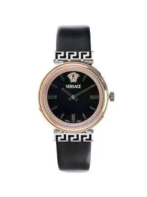 Versace Medusa-motif 36mm Watch - Black