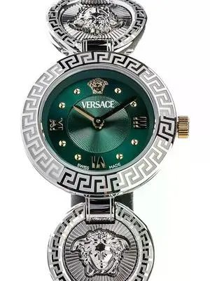 Versace Greca Medusa Watch - Silver