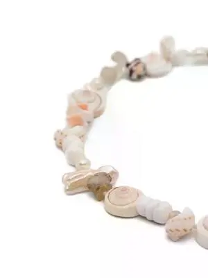 COLLANINE COLORATE Shell Embellished Pearl Necklace