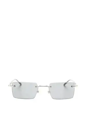 Montblanc Rimless Rectangle-frame Sunglasses