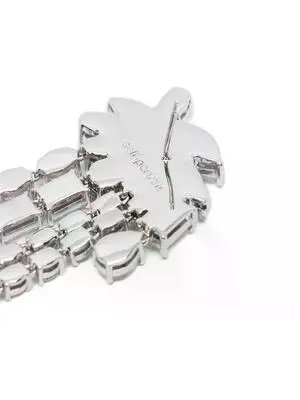 SELF-PORTRAIT Crystal-embellished Drop Earrings