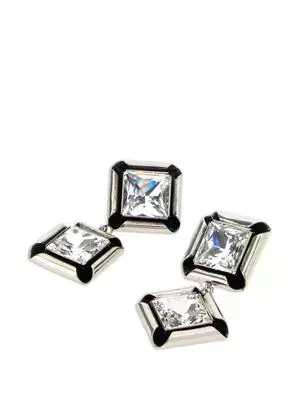 Givenchy Deconstructed Crystal Post-back Earrings